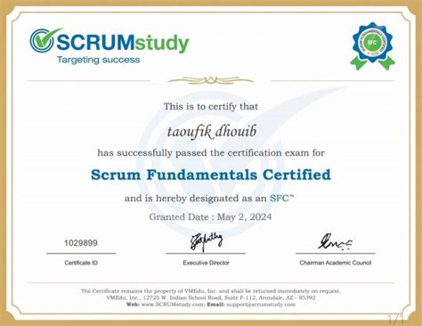 🚀 Excited To Share That Ive Recently Earned My Scrum Fundamentals