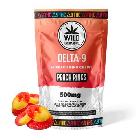 Wild Orchard Delta 9 Peach Ring Edibles Delta 8 Resellers