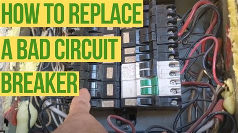 How To REPLACE An Electrical BREAKER YouTube