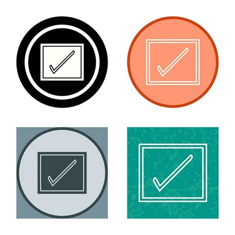 Checkbox Vector Icon 34679292 Vector Art At Vecteezy