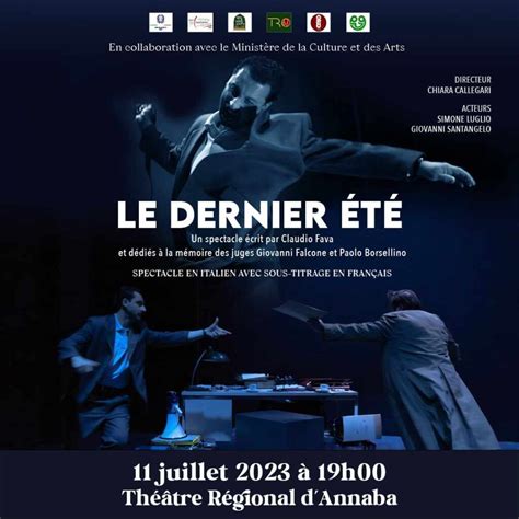مسرحية “le Dernier été” المسرح الجهوي عنابة