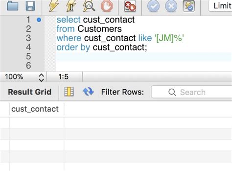 Mysql Mysqlwokbench Use To Select Data But No Result Stack Overflow
