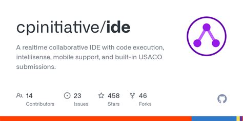 GitHub Cpinitiative Ide A Realtime Collaborative IDE With Code Execution Intellisense