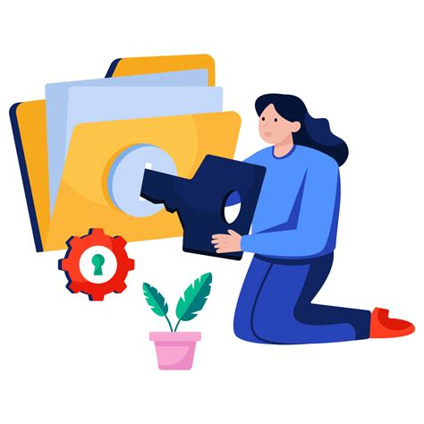 Folder Access Protection Secure Document Doc Icon Download On Iconfinder