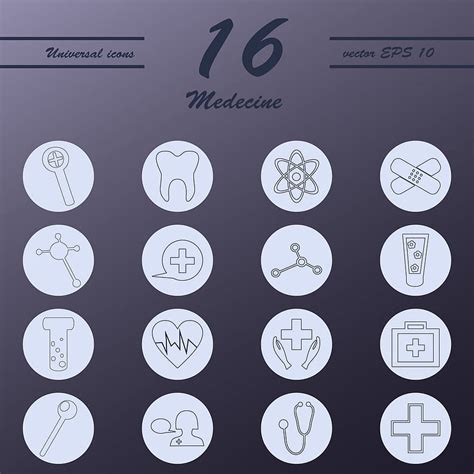 의학 및 건강 관리 얇은 아이콘 벡터 세트 Ai Eps Uidownload 의학 및 건강 관리 얇은 아이콘 벡터 세트 Ai Eps Uidownload