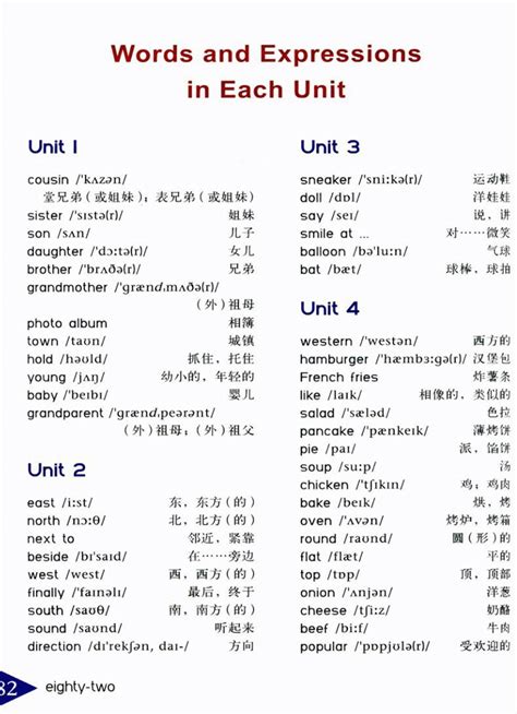 六年级上册单词表完整第五单元大山谷图库