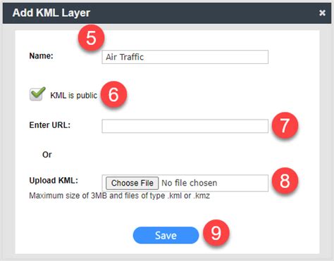 KML Layers Spidertracks