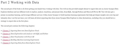 کتاب Learn Azure Synapse Data Explorer نسخه 1 چاپ سال 2023