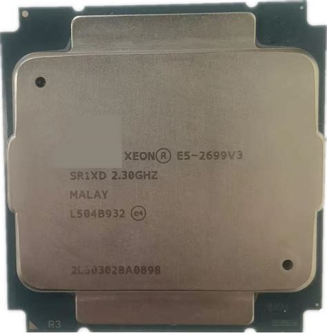 Amazon | コンピューター Xeon E5-2699 V3 E5 2699v3 E5 2699 V3 2.3 GHz 18 コア 36 ...