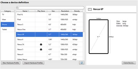 Android Nexus 6p Runs With Normal Size Layout Instead Of Large