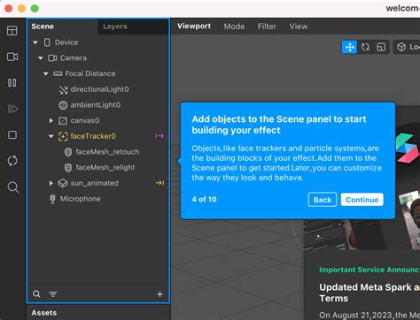 A Walk Through Meta Spark Studio