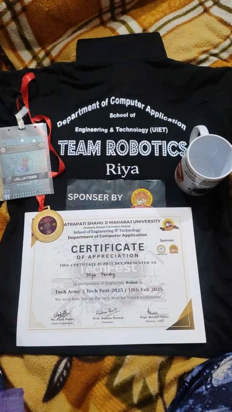 Robotics Techfest Automation Innovation Servingrobot Techcommunity Riya Pandey