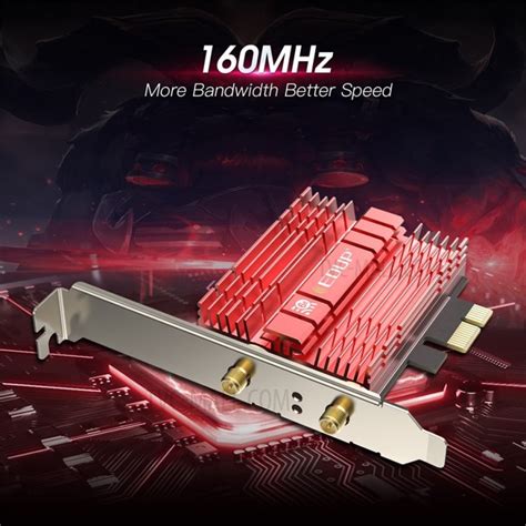 EDUP EP GS Pro Mbps WiFi E AX PCI E Adapter Magnetic Bluetooth Dual Band WiFi