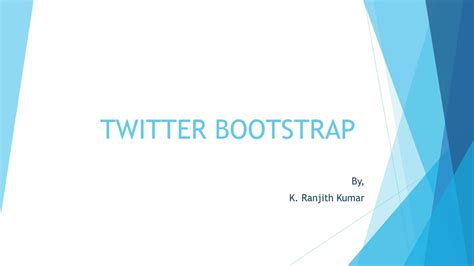 Ppt Twitter Bootstrap Powerpoint Presentation Free Download Id9132785