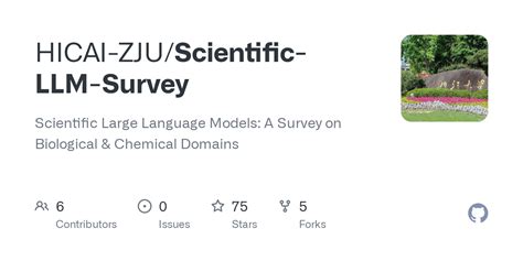 Github Hicai Zjuscientific Llm Survey Scientific Large Language Models A Survey On