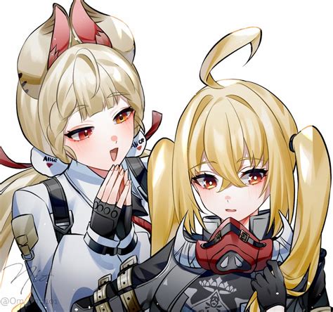 Luciana De Montefio And Alice Thymefield Zenless Zone Zero Drawn By