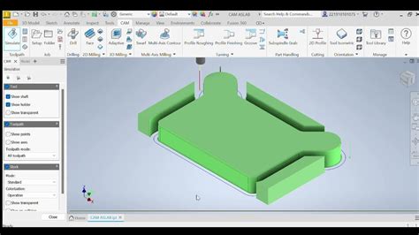 simple cam with autodesk inventor cam youtube