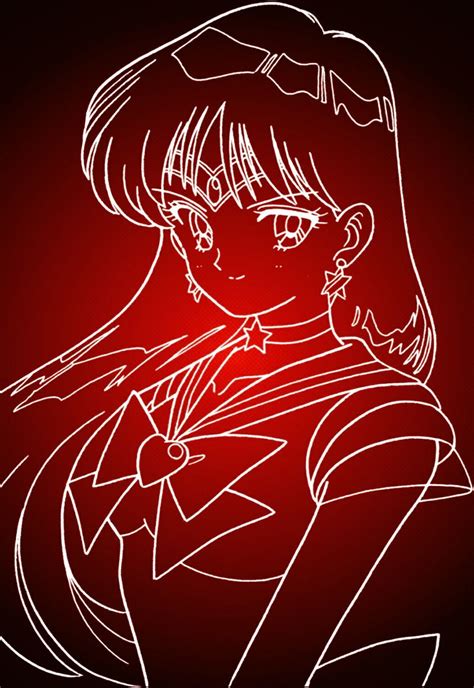 Pin En Sailor Mars Personajes De Anime Dibujos Fondo De Pantalla De Dibujos Animados
