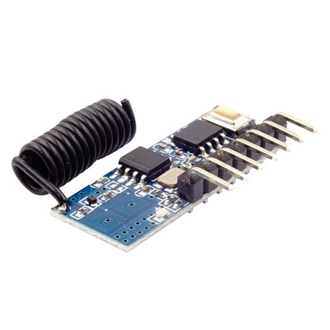 Mhz RF Receiver Learning Code Module Wireless Channel Output Remote Controls Encoding