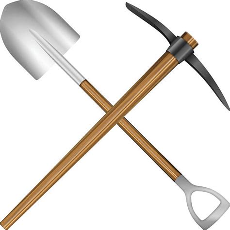 Pick And Shovel Illustrations Royalty Free Vector Graphics And Clip Art