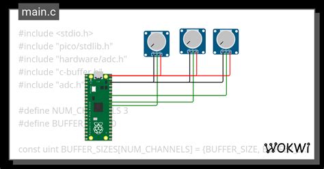 RPi Pico ADC Copy Copy Wokwi ESP STM Arduino Simulator