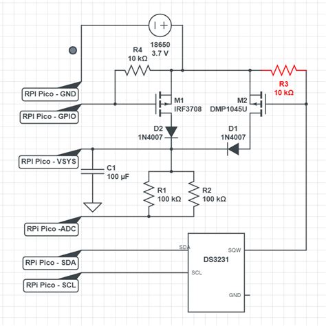 Need Help With Mosfets To Save Battery Power For Microcontrollerrtc