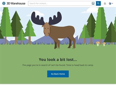 3d Warehouse Error You Look A Bit Lost 3d Warehouse Sketchup Community