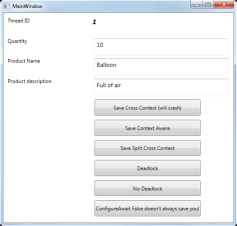 Configureawait Sometimes Saves The Day Everytime Contrived Example