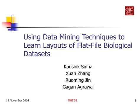 Ppt Using Data Mining Techniques To Learn Layouts Of Flat File