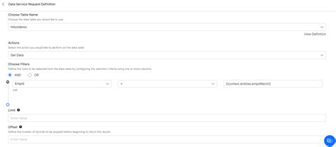 Problem In Fetching Data From Data Table Management Kore Ai