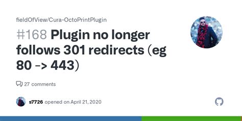 Plugin No Longer Follows 301 Redirects Eg 80 443 · Issue 168