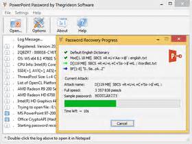 PowerPoint Password Recovery Tool By Thegrideon Software