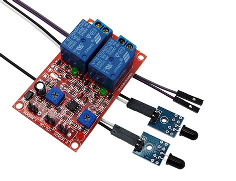 2 Way 12v Flame Sensor Module With Relay Module Oky3012 6 Okystar