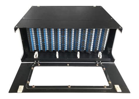 ODF 144 FO SC UPC Ptical Patch Panel 4U Equipped With 12 Cassettes