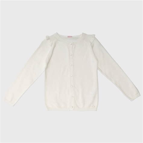 Pillin Chaleco Algodón Verano Niña Blanco Pillin