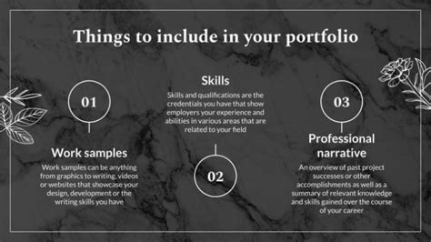 Dark Elegant And Stylish Portfolio Presentation