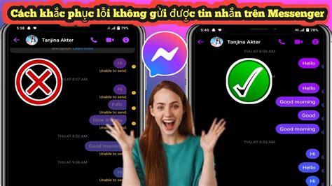 Cách Khắc Phục Lỗi Không Gửi được Tin Nhắn Trên Messenger Sự Cố Messenger Không Thể Gửi Tin