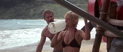 Auscaps Harrison Ford Shirtless In Six Days Seven Nights