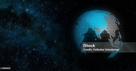 가시적인 어스 블루 마블 디지털 클라우드 지구 회전 애니메이션 사회적 미래 기술 추상 3d 렌더링 은하 우주에서 지구의 움직임 클립은 공간 행성 별 우주를 포함 3차원