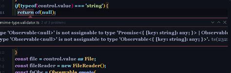 Custom Mime Type Validation Using Angular What Am I Doing Wrong Here When This Worked