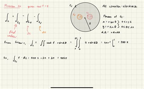 Multivariable Calculus Use Greens Theorem To Find Circulation Around