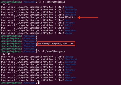 How To Delete A File In Linuxubuntu Terminal Linux Genie