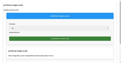 Pembuat Angka Acak