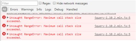 Javascript JQuery Uncaught RangeError Maximum Call Stack Size Exceeded Error Multiple Modals