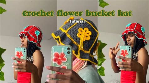 Easy Crochet Flower Bucket Hat Tutorial Beginner Friendly Diy