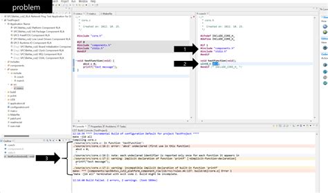 Solved The Problem Is That The Variables And Header Files