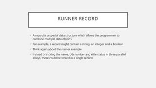 Records In Python PPT