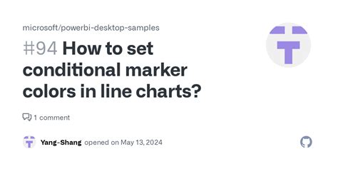 How To Set Conditional Marker Colors In Line Charts · Issue 94 · Microsoftpowerbi Desktop