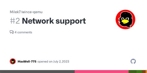 network support · issue 2 · milek7 wince qemu · github