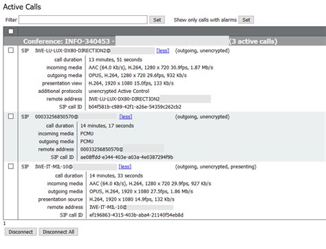 Cms Call Are Dropped After 15 Minutes Cisco Community